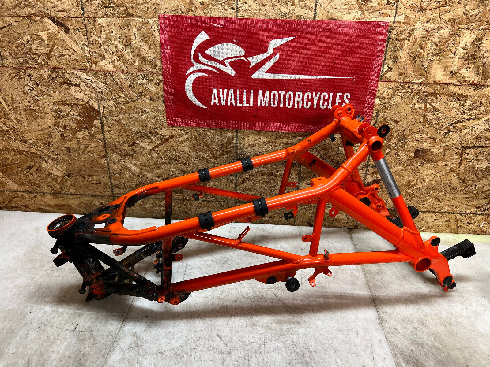 22 23 2022 2023 KTM 1290 SUPER ADVENTURE R MAIN FRAME CHASSIS STRAIGHT ...