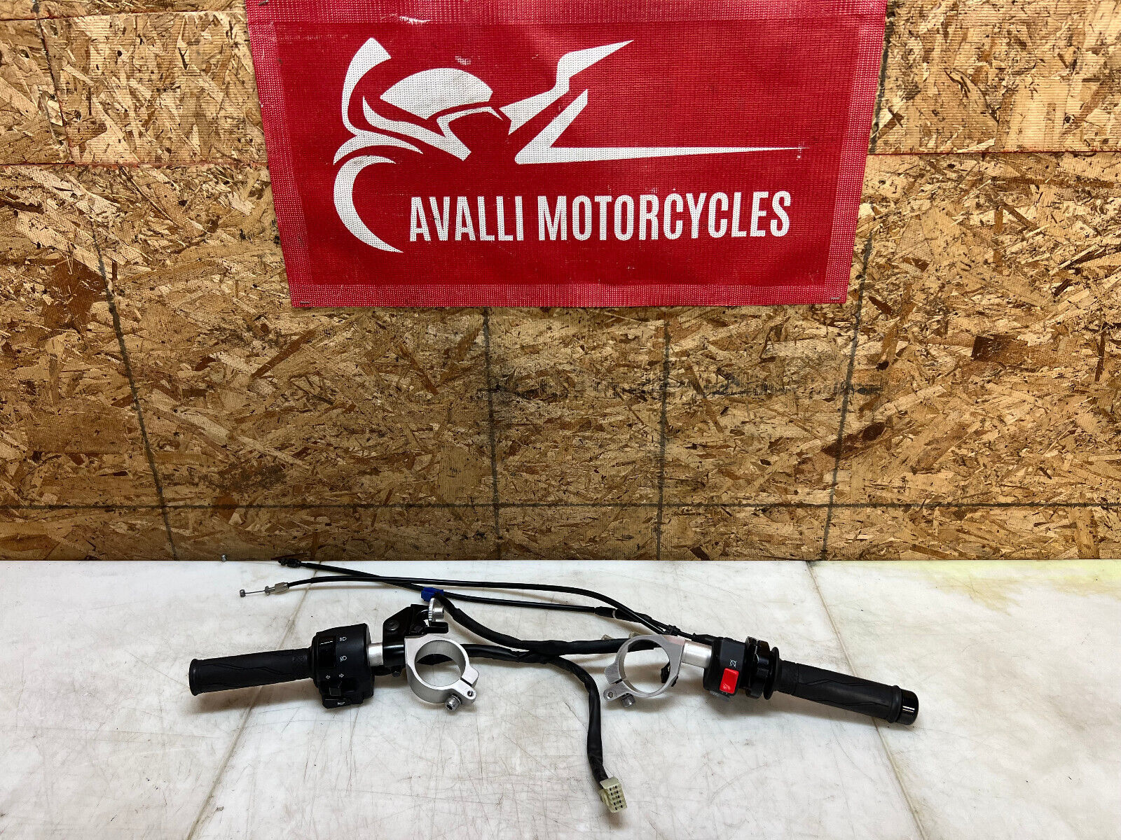 09 10 12 13 14 15 16 YAMAHA YZFR6 YZF R6 LEFT RIGHT CLIP ON HANDLEBARS ...